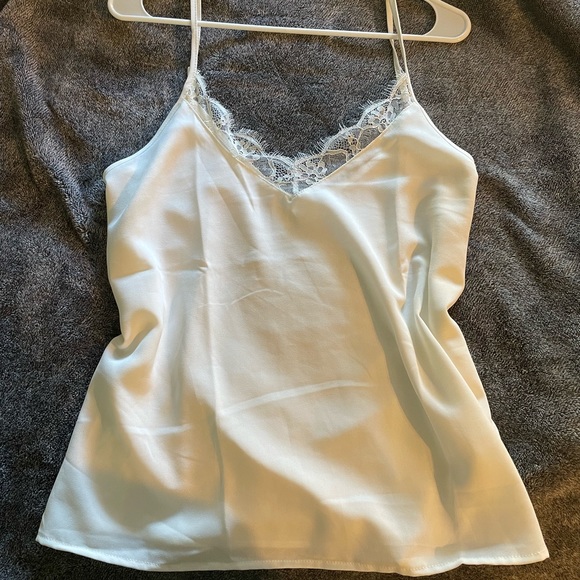 SHEIN | Tops | New White Lace Tank Top | Poshmark